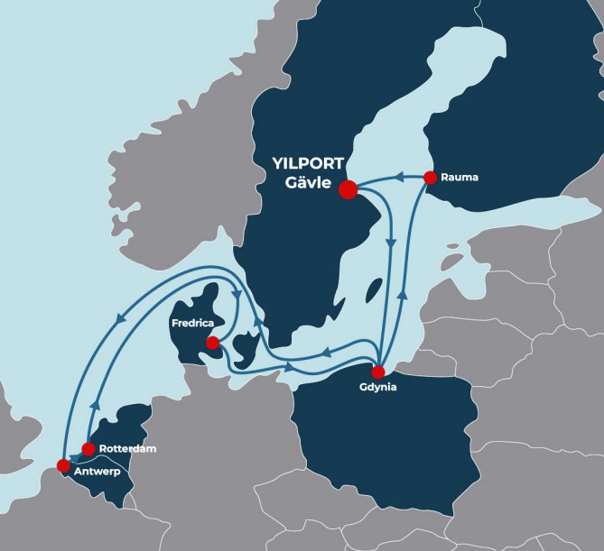YILPORT Gävle announces additional weekly call - Port Technology ...