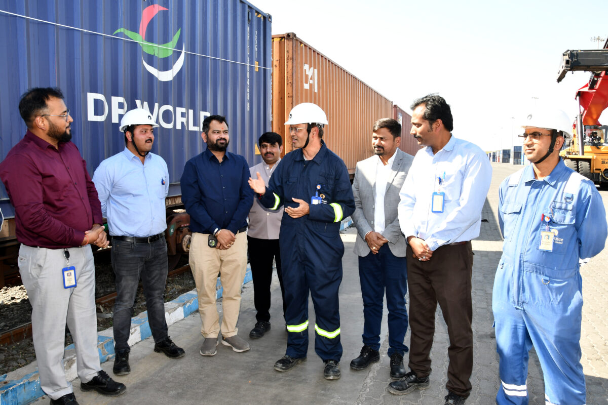 DP World, Reliance Industries launch rail logistics solution - Port ...