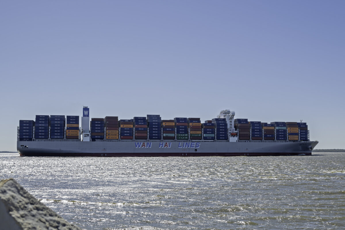 Wan Hai names 12th 13,100 TEU vessel - Port Technology International