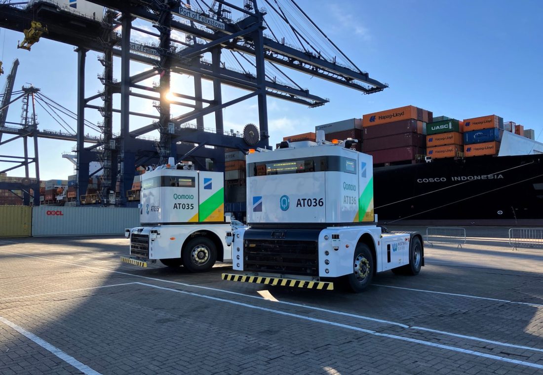 Port of Felixstowe receives two of 34 autonomous trucks - Port ...